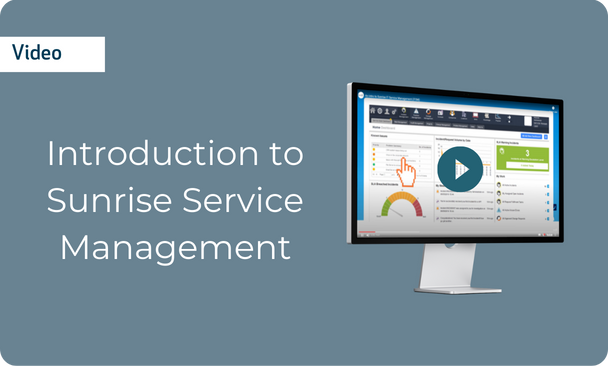 Video: An Introduction to Sunrise Service Management